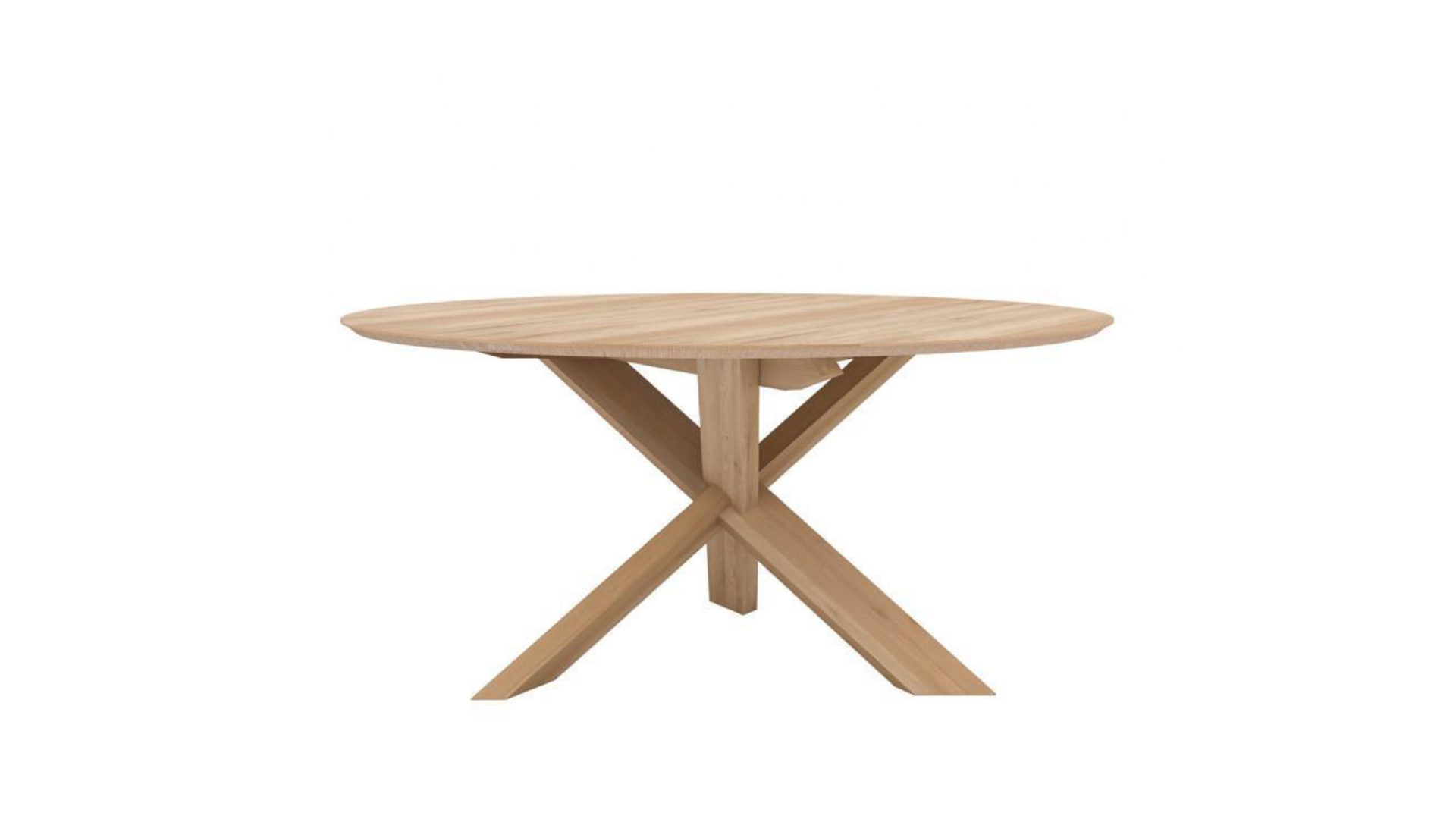 Oak Circle Dining Table – Cam Interiors